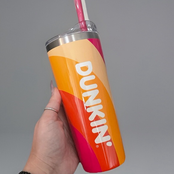 Dunkin Donuts | Kitchen | New Dunkin 223 Stainless Steel Cup 20 Oz ...